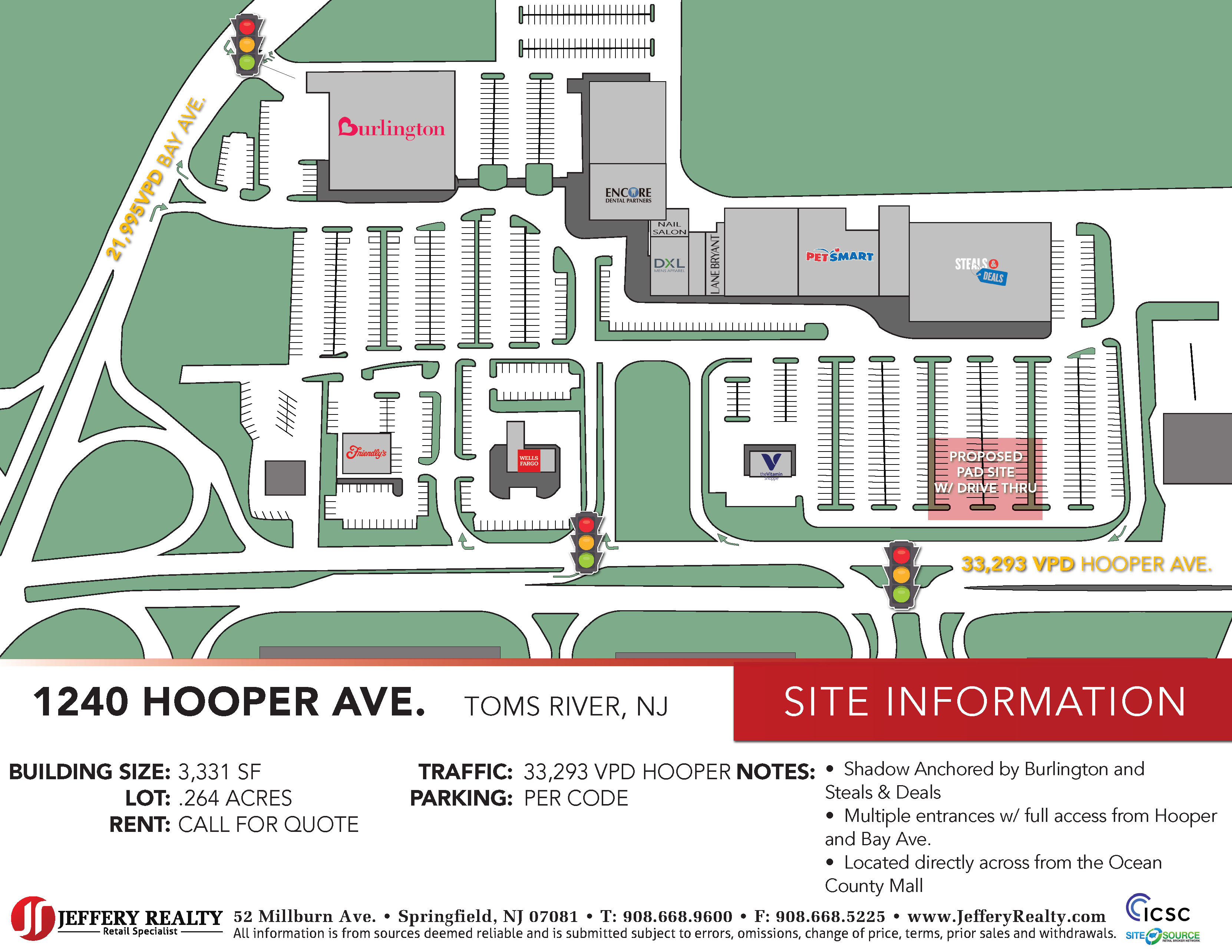 1240 Hooper Avenue - Jeffery Realty
